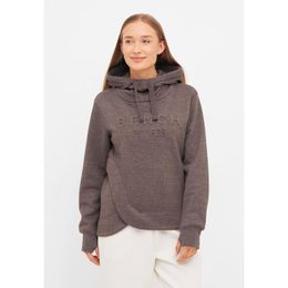Bench. Kapuzensweatshirt &raquo;VEIDA&laquo; CHOCOLATE MARL 38 38 Hoodie von Bench