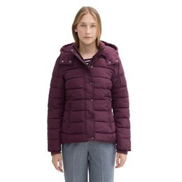 Tom Tailor Steppjacke mit Kapuze mit Kapuze blackberry M (38) M (38) Jacke von Tom Tailor