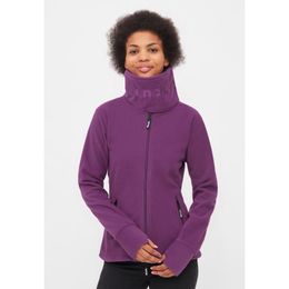 Bench. Fleecejacke &raquo;FUNNEL&laquo; DARK PURPLE 44 44 Fleecejacke FUNNEL von Bench