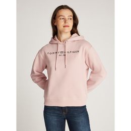 Tommy Hilfiger Kapuzensweatshirt &raquo;MDRN REG CORP LOGO HOODIE&laquo;, mit gesticktem Logo-Schriftzug Foggy Pink M (38) M (38) Kapuzensweatshirt von TOMMY...