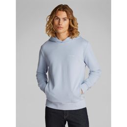 Calvin Klein Herren Kapuzensweatshirt &raquo;MICRO LOGO HOODIE&laquo;, mit K&auml;ngurutasche blau M