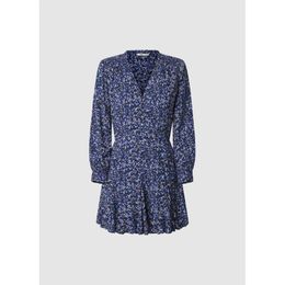 Pepe Jeans Minikleid »ANNA« mit ganzflächigem Muster KLEIN BLUE M (38) - N-Gr N-Gr M (38) Kleid ANNA von Pepe Jeans