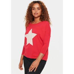 Saint Tropez Strickpullover »BariaSZ« Winterberry XXL (44) XXL (44) Casual Pullover von Saint Tropez