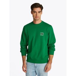 Tommy Hilfiger Sweatshirt &raquo;HILFIGER STACK SWEATSHIRT&laquo; Nouveau Green 3XL 3XL Rundhalssweatshirt von Tommy Hilfiger Menswear