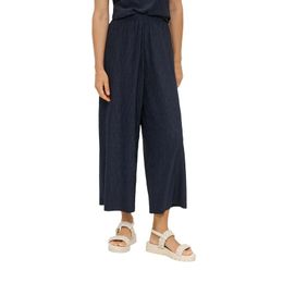 s.Oliver Culotte Sommerhose mit Struktur blue 44 - N-Gr N-Gr 44 Hose von s.Oliver