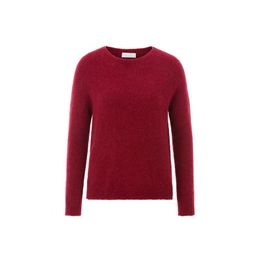 RICHROYAL Strickpullover »Cozy Crew neck« mti U-Boot-Ausschnitt ruby red S S Pullover von Rich & Royal