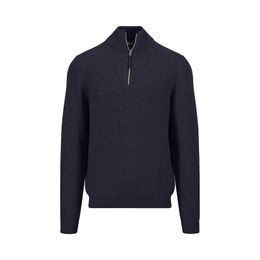 Fynch-Hatton Troyer mit Wolle und Logo-Stickerei auf der linken Brust navy S S Strickpullover von Fynch-Hatton