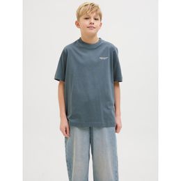 Jack & Jones JACK & JONES JUNIOR T-Shirt &raquo;JORISLINGTON TYPE TEE SS CREW N. SN JNR&laquo; Stormy Weather 176 176 T-Shirt von Jack & Jones Junior f&uuml;r Jungen