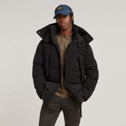 G-Star Raw G-STAR Parka »G- Whistler Pdd Hdd Parka 2.0« mit Kapuze dk black L L Jacke von G-STAR