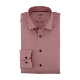 OLYMP Businesshemd »Level Five body fit Jerseyshirt« in Jersey Qualität mauve 41 - N-Gr N-Gr 41 Langarmhemd für kühle Tage