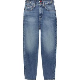 Tommy Jeans Mom-Jeans »MOM JEAN UH TPR« mit Logo-Stickereien, in knöchelfreier Länge Denim Medium 27 - Länge 28 Länge 28 27 Mom-Jeans im Regular...
