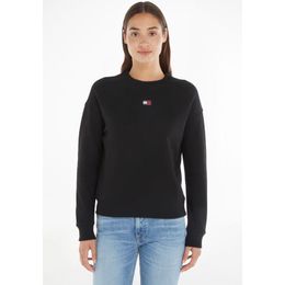 Tommy Jeans CURVE Sweatshirt &raquo;TJW BXY BADGE CREW EXT&laquo; Black 5XL (52) 5XL (52) Sweater von Tommy Jeans