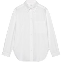 Marc O'Polo MARC O'POLO Langarmbluse »Blouse, long sleeve, kent collar, patched pocket, solid« white 44 44 Bluse von Marc O`Polo