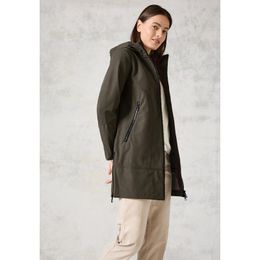 Cecil Langmantel mit Kapuze golden khaki M (40) M (40) Mantel f&uuml;r Damen von Cecil