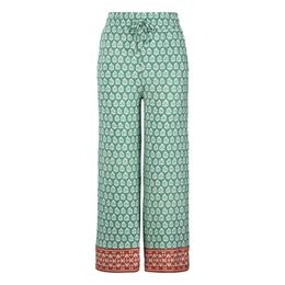 LIEBLINGSSTÜCK LIEBLINGSSTÜCK Culotte mit Alloverprint green bay XL - N-Gr N-Gr XL Leichte Hose mit allover Print von Lieblingsstück
