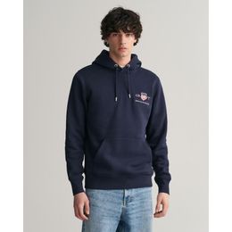 Gant Hoodie »REG MEDIUM ARCHIVE SHIELD HOODIE« EVENING BLUE XXL XXL von Gant