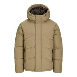 Jack & Jones PlusSize JACK & JONES PLUSSIZE Steppjacke »JJWORLD PUFFER JACKET PLS« mit Kapuze E.wood 5XL 5XL Mit markanter Steppung