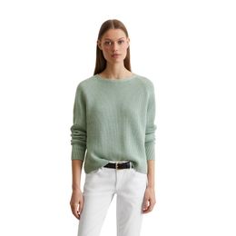 Marc O'Polo MARC O'POLO Strickpullover dusty mint S S Rundhalspullover von Marc O'Polo