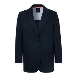 BOSS Orange Kurzblazer »Jasoina Premium Damenmode« mit Knopfverschluss Dark Blue 404 40 40 Blazer von BOSS Orange Womenswear