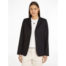 Tommy Hilfiger Longblazer &raquo;SMD CORE REGULAR SB BLAZER&laquo; mit Logostickerei Black 40 40 Blazer von Tommy Hilfiger