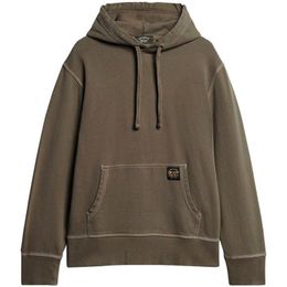 Superdry Kapuzensweatshirt »CONTRAST STITCH RELAXED HOODIE« Washed Morel Brown XXL XXL Cooler Hoodie von Superdry