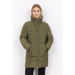 soyaconcept Steppjacke »SC-NINA 1« mit Kapuze OLIVE S S SC-Nina 1 ist eine hübsche und warme Jacke in einer wind- und wasserabweisenden Polyester...