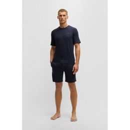 BOSS Shorty »Bamboo Short Set« Dark Blue 403 XL XL Kurzer Schlafanzug von BOSS Menswear