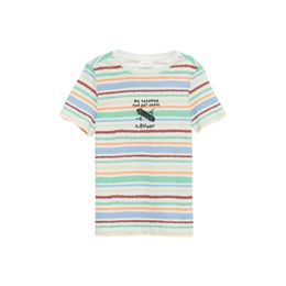 s.Oliver JUNIOR T-Shirt mit Streifen Muster multicolor stripe aop 104/110 104/110 T-Shirt von s.Oliver JUNIOR