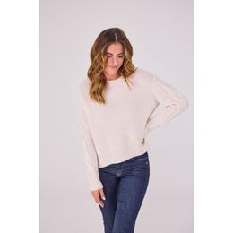 LIEBLINGSSTÜCK LIEBLINGSSTÜCK Rundhalspullover »AmairaL« mit Zopfmuster am Ärmel beige 34 34 Pullover mit Zopfmuster am Ärmel von Lieblingsstück