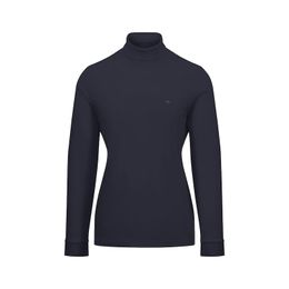 Fynch-Hatton Herren Fynch-Hatton Rollkragenshirt mit Logo-Bestickung an der Brust blau 4XL