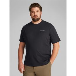 Calvin Klein Big&Tall CALVIN KLEIN BIG&TALL T-Shirt »BT_CP-LINEAR BOX LOGO T-SHIRT« in großen Größen Black 3XL 3XL T-Shirt von CALVIN KLEIN