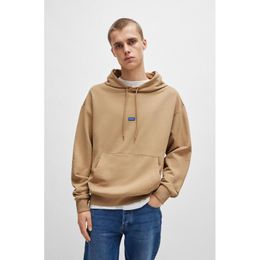 HUGO BLUE Kapuzensweatshirt &raquo;Nalonso&laquo;, mit K&auml;ngurutasche Medium Beige269 M M Sweatshirt von HUGO BLUE Menswear
