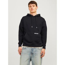 Jack & Jones JACK & JONES Kapuzensweatshirt &raquo;JJELEGACY SWEAT HOOD NOOS&laquo; Black Detail:Moonbeam L L Sweater von Jack & Jones