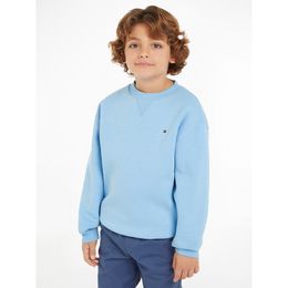Tommy Hilfiger Sweatshirt &raquo;U TIMELESS SWEATSHIRT&laquo;, Babys bis 2 Jahre, Logostickerei, Rundhals Vessel Blue 92 92 Sweater von Tommy Hilfiger f&uuml;r Jungen