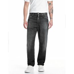 Replay Straight-Jeans »M9Z1 9Zero1 90 ́s Straight Fit« mit Washed-Look BLACK DELAVÈ 36 - Länge 34 Länge 34 36 Jeans von Replay