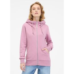 Ragwear Kapuzensweatjacke &raquo;NESKIA ZIP&laquo; DUSTY PINK XL (42) XL (42) Vegan, von PETA verifizierte Sweatshirtjacke von Ragwear