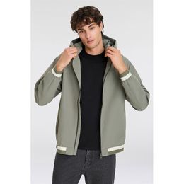 Replay Outdoorjacke mit Kapuze mit praktischer Kapuze soft military XXL XXL Jacke von Replay