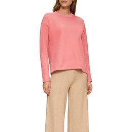 s.Oliver Sweatshirt, mit Rippb&uuml;ndchen dark blush 46 46 Sweatshirt von s.Oliver