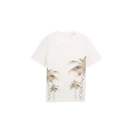 Tom Tailor T-Shirt mit Print off white 3XL 3XL T-Shirt von Tom Tailor