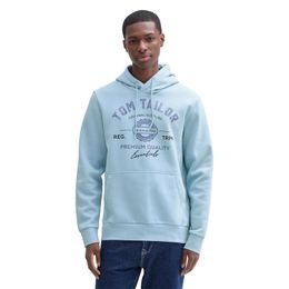Tom Tailor Kapuzensweatshirt mit Kapuze middle sky blue S S Sweatshirt von Tom Tailor