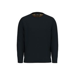 Fynch-Hatton Strickpullover mit Rippb&uuml;ndchen navy S S Strickpullover von Fynch-Hatton