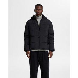 Selected Homme Outdoorjacke &raquo;SLHCOOPER PUFFER JKT NOOS&laquo; mit Kapuze Black XXL XXL Outdoorjacke von Selected Homme