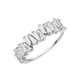 PURELEI Fingerring »Schmuck Geschenk Powder Ring, 2133-Ring-Powder« mit Zirkonia (synth.) silberfarben-kristallweiß 56 Ein Statement ist dieser...