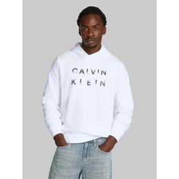 Calvin Klein Herren Hoodie &raquo;CP-ENLARGED LOGO HOODIE&laquo;, mit gro&szlig;em Logo wei&szlig; XXL