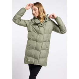 Ragwear Steppjacke »PAVLA« mit Kapuze wasserabweisender und wärmender Steppmantel für den Winter DUSTY OLIVE XXL (44) XXL (44) Vegan, von PETA...