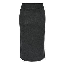 Y.A.S Strickrock »YASASSI HW MIDI KNIT SKIRT S. NOOS« Dark Grey Melange S (36) S (36) Gestrickter Rock von YAS in Midilänge