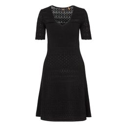 BOSS Orange Strickkleid »Fuart Premium Damenmode« mit BOSS Logo-Charm Black 001 M (38) - N-Gr N-Gr M (38) Strickkleid von BOSS Orange Womenswear