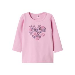 name it Langarmshirt »NBFNABIA LS TOP BOX« Pastel Lavender 68 68 Langarmshirt mit Rundhalsausschnitt: ideal für täglichen Komfort
