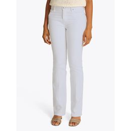 Tommy Hilfiger Bootcut-Jeans &raquo;Bootcut Regular Waist&laquo; mittlere normale Leibh&ouml;he, mit B&uuml;gelfalten, mit Nieten Optic White 31 - L&auml;nge 30 L&auml;nge 30 31...
