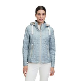 Gil Bret Steppjacke mit Kapuze mit Kapuze und Reißverrschluss dusty blue 44 44 Steppjacke für Damen von Gil Bret